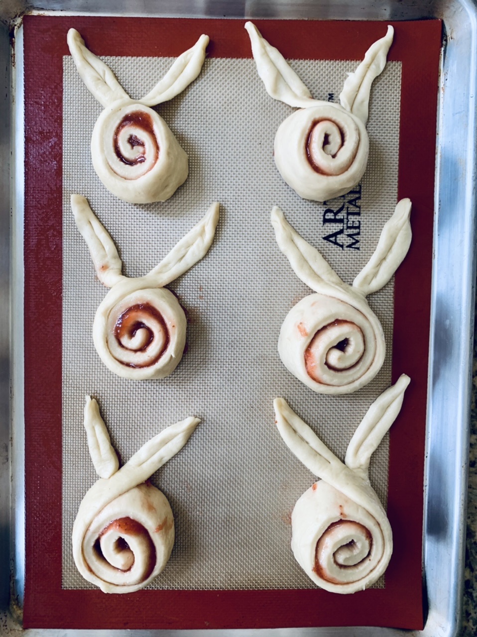 Let's Make Easy Adorable Strawberry Bunny Buns | Fab Food Flavors